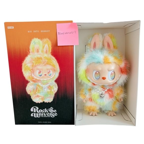 POP MART | Toys | Pop Mart Labubu Rock The Universe Vinyl Plush Doll ...